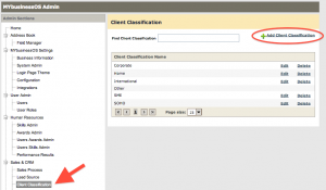 Client Classifications | MYcarnegieOS Support
